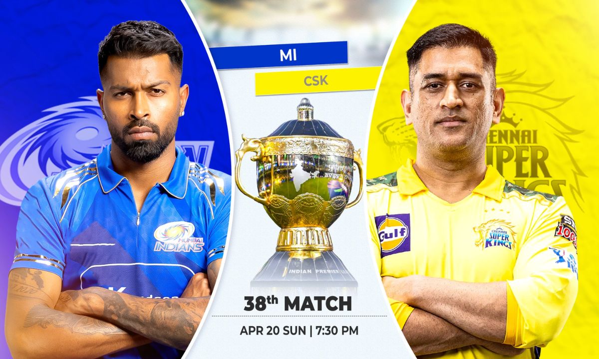 Mumbai Indians vs Chennai Super Kings Match Scorecard, 38th Match – 20 April 2025