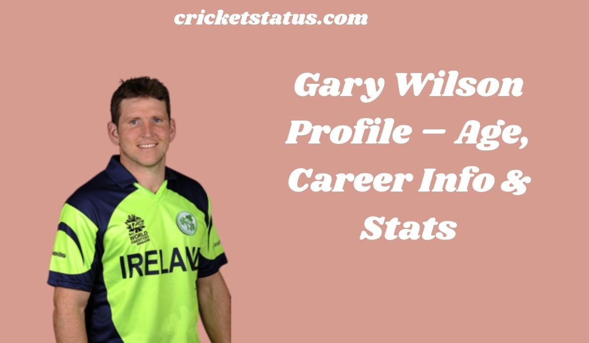 Gary Wilson Profile – Age, Career Info & Stats