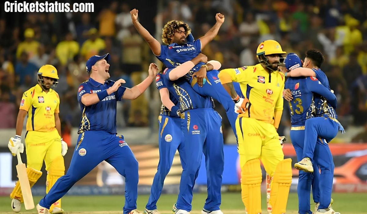 Mumbai Indians vs Chennai Super Kings Timeline